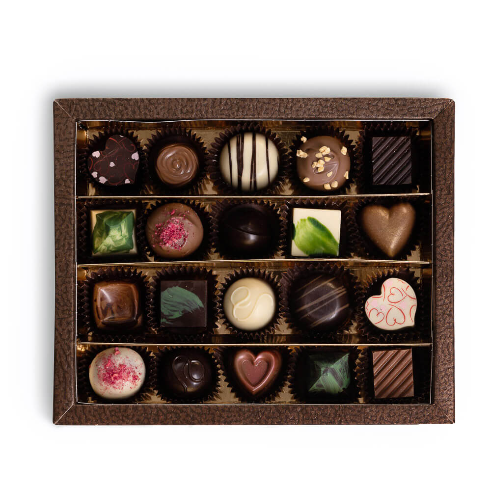 Bonboniéry - čokoládové pralinky a hľuzovky v krabičke | 17 druhov na ...